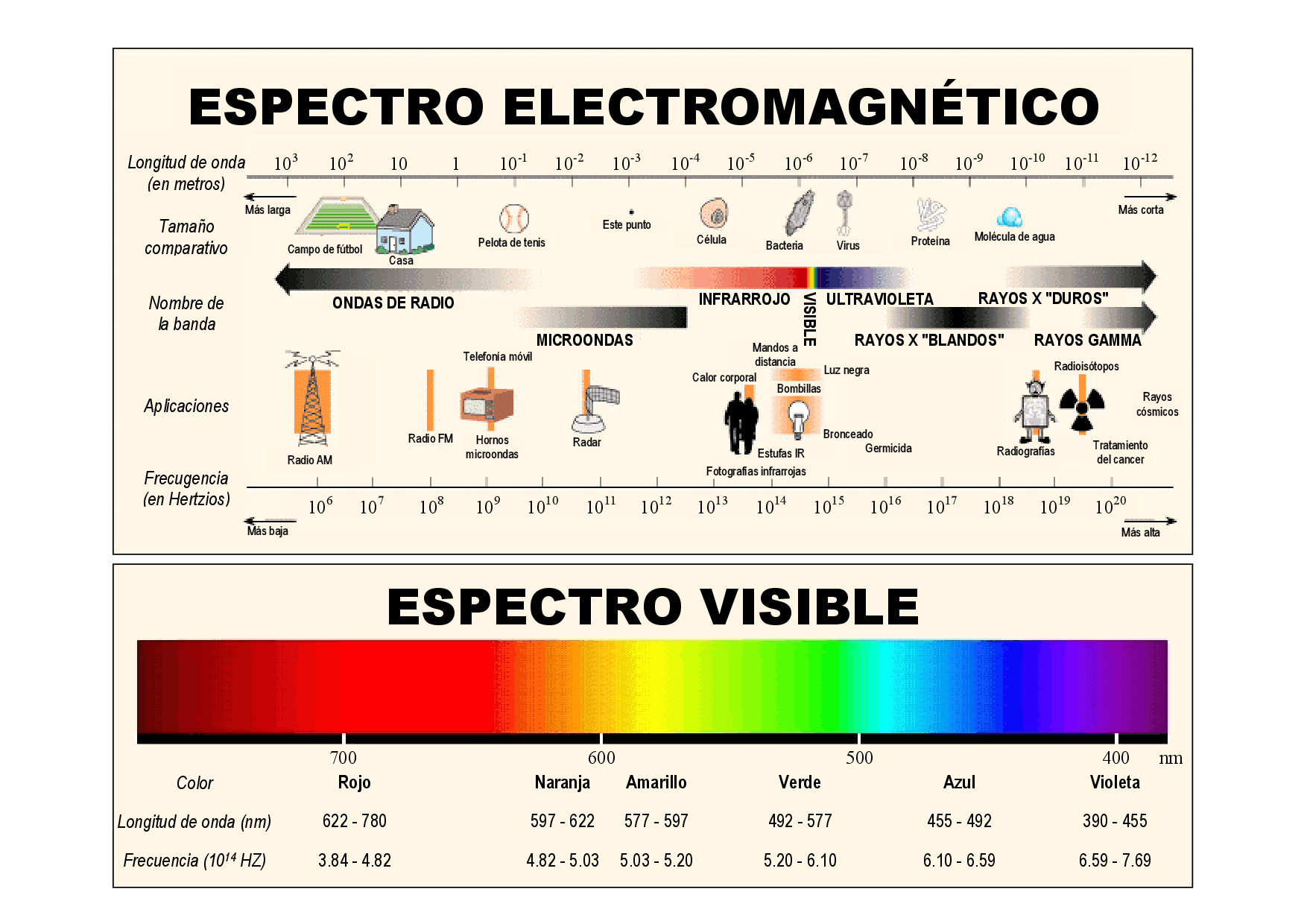 Descubre el ESQUEMA del Espectro Electromagnético